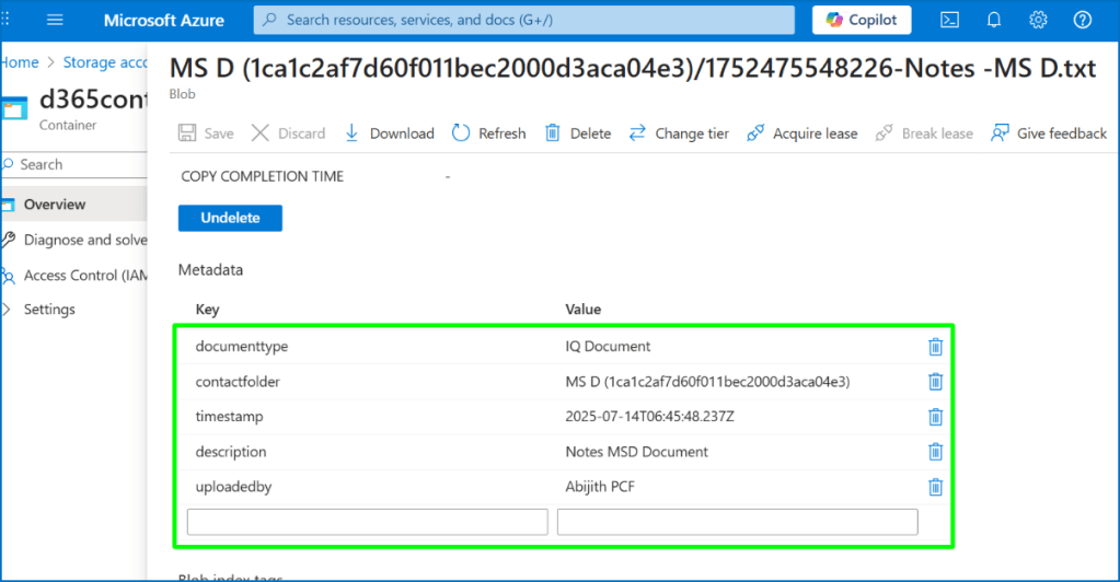 Custom PCF File Upload Control for Dynamics 365 with Azure Blob ...